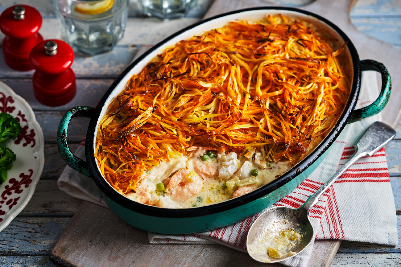 Fish pie with rosti topping - Southern Co-op
