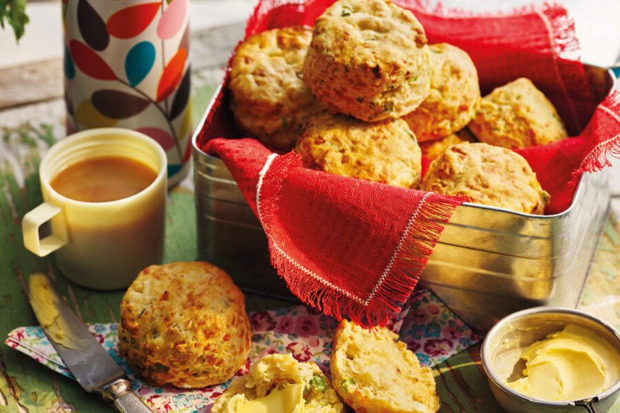 Spring onion and cheddar scones - Southern Co-op