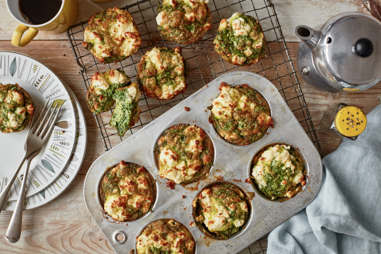 Feta and spinach muffins - Southern Co-op