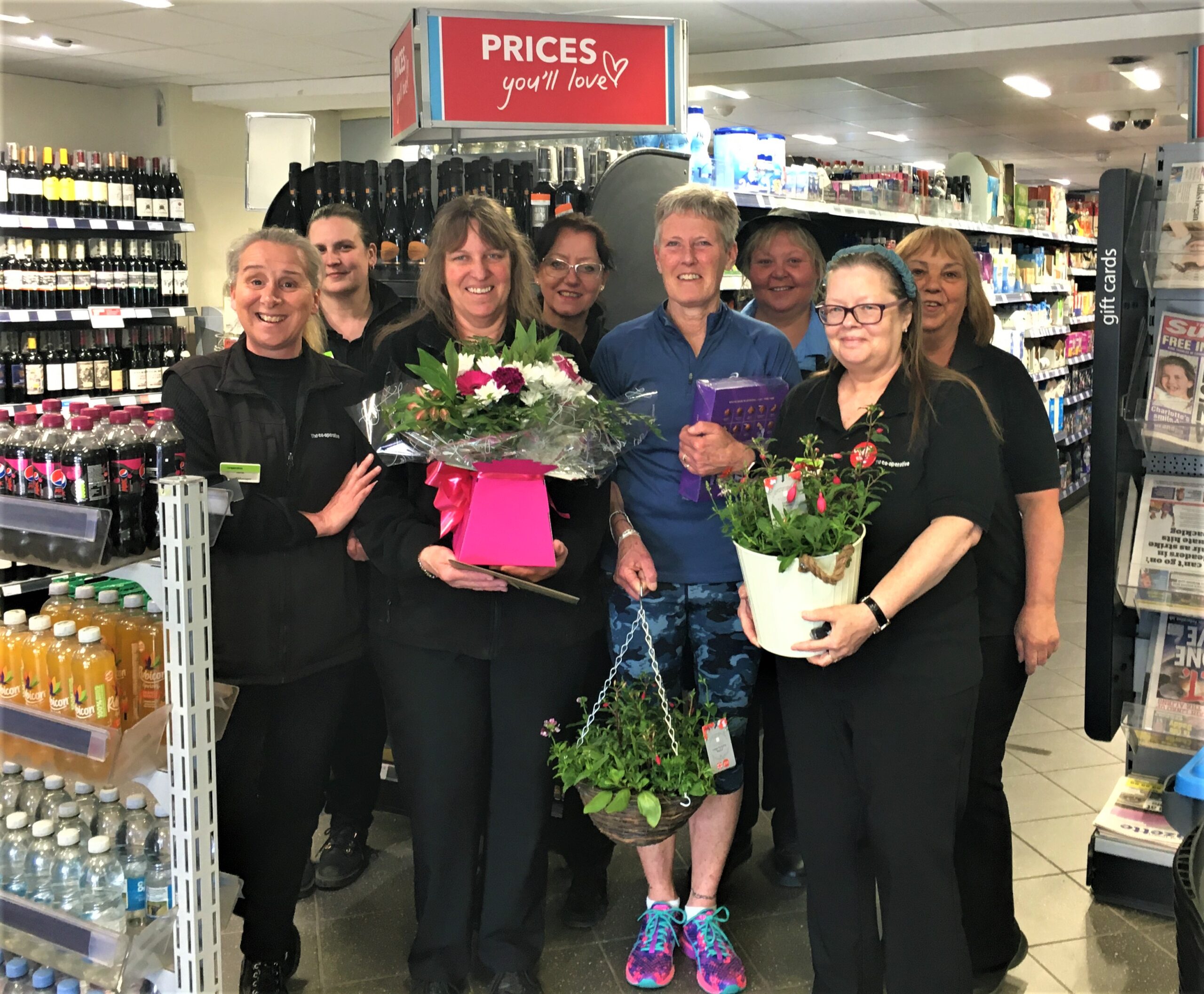 Surprise celebration to mark 40 years at Minster store - Southern Co-op