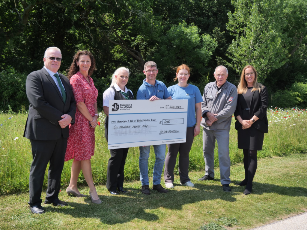 The Oaks Havant Crematorium colleagues give £12,000 to beloved ...