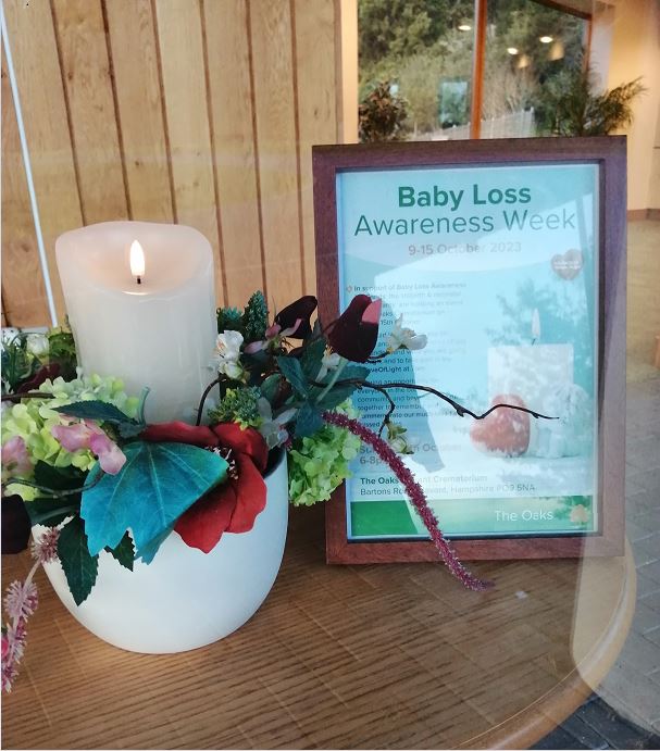 Baby Loss Awareness Week at The Oaks Havant Crematorium - Southern Co-op