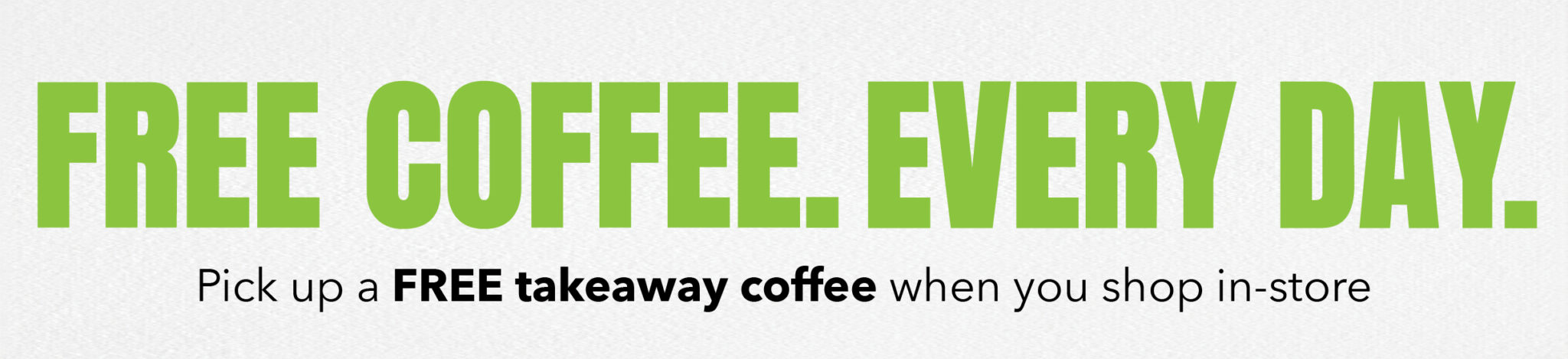 Free Coffee Event - Southern Co-op